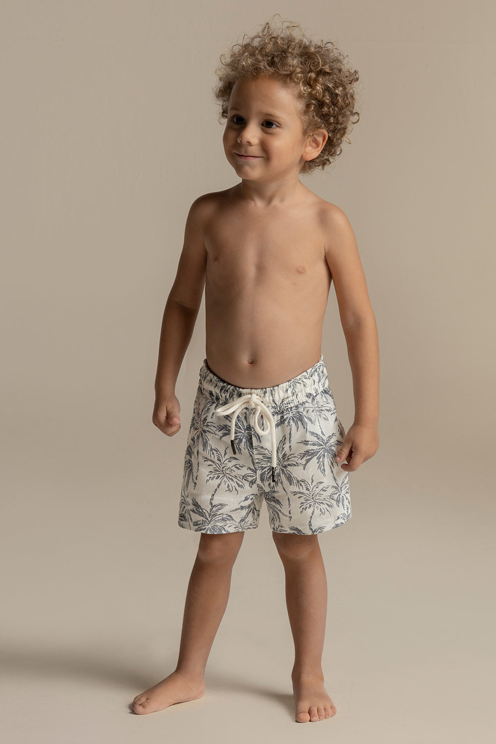 Short Kids en lino/lyocell – Touché Colombia